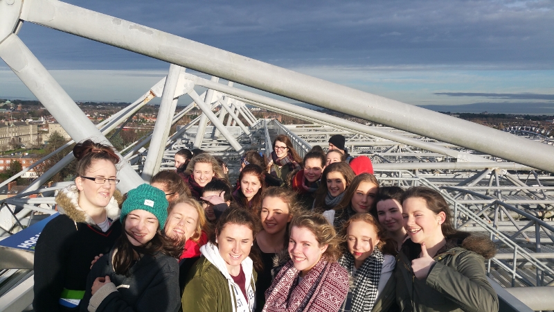 Transition Years Enjoy a great day in Croke Park - High Cross College, Tuam